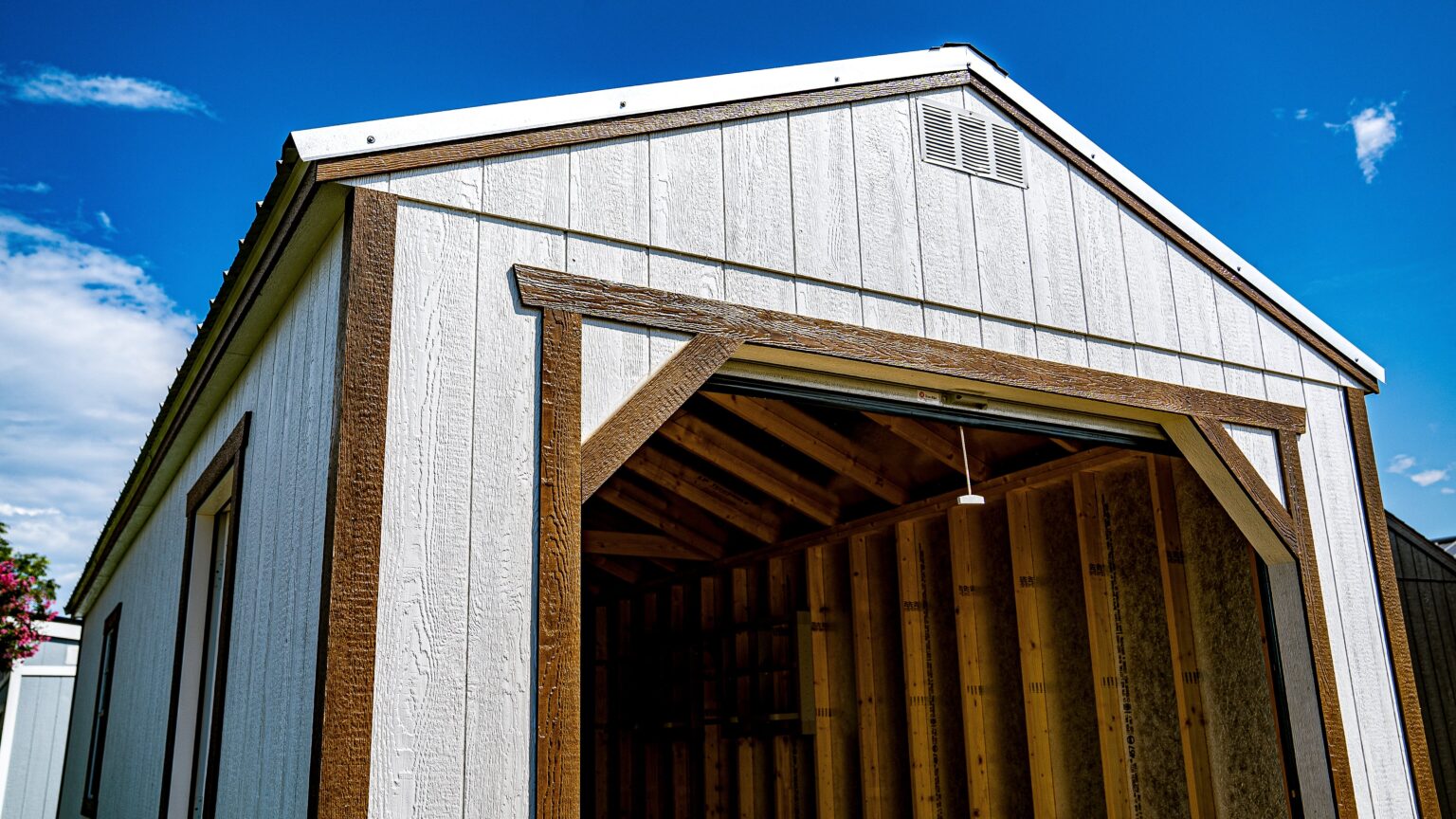 A-Frame Garage – Pine View Buildings