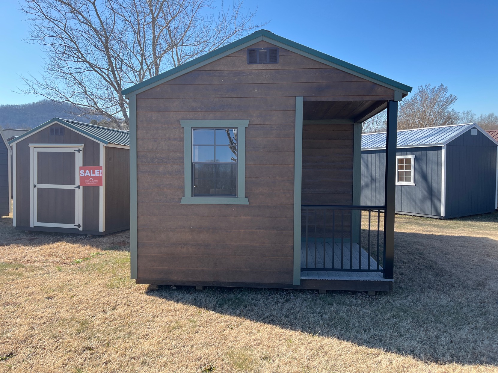 A-Frame Side Porch – Pine View Buildings