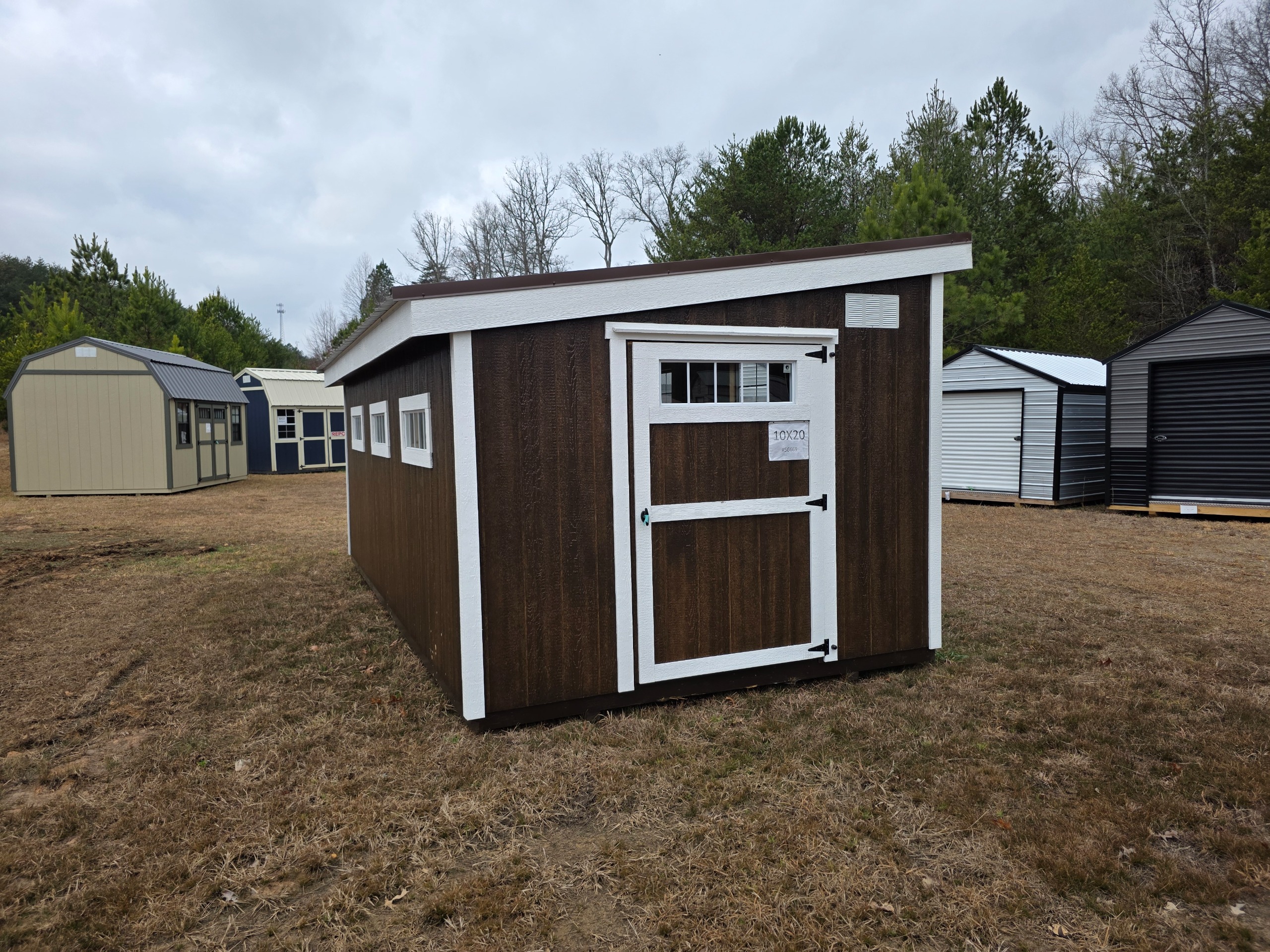 10×20 Modern Shed Low Wall Storage Shed for sale in Blairsville, GA ...